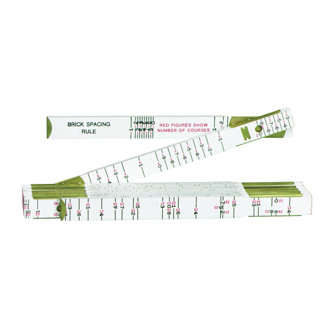 Brick Rules by Lufkin: Rulers for spacing brick – The Masonry Store