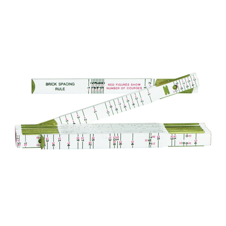 Brick Rules by Lufkin: Rulers for spacing brick – The Masonry Store