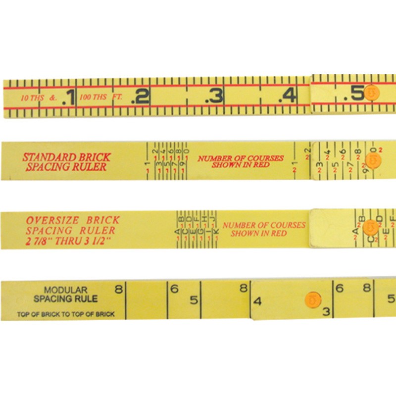 Brick Rules by Rhino Rulers – The Masonry Store