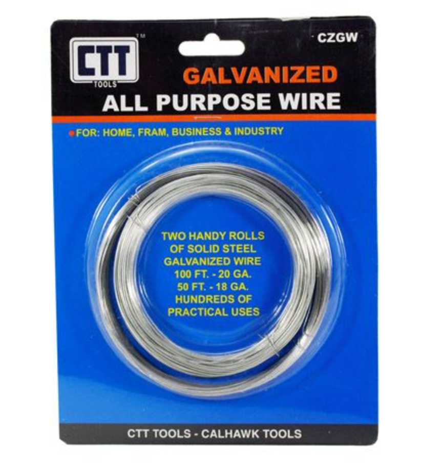 2-pc Galvanized All Purpose Wire – The Masonry Store