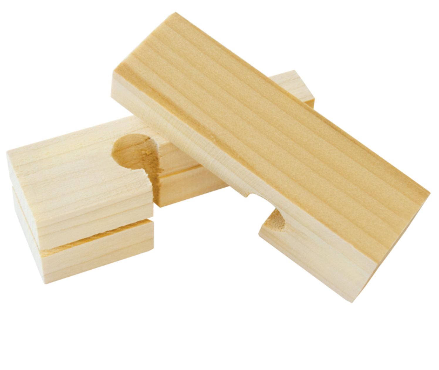 4" Wood Line Blocks (Pair) – The Masonry Store