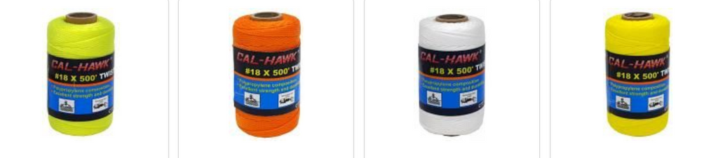 18# 500' Rolls - MASON LINE - 4 colors – The Masonry Store